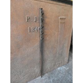 Standing Spit Rack t5258 | Charles Nijman Fireplace Antiques