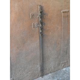 Standing Spit Rack t5259 | Charles Nijman Fireplace Antiques