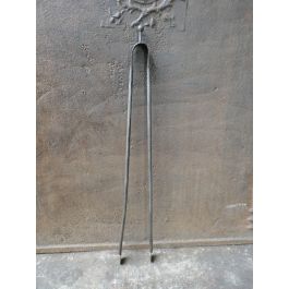 Antique French Fire Tongs t5725 | Charles Nijman Fireplace Antiques